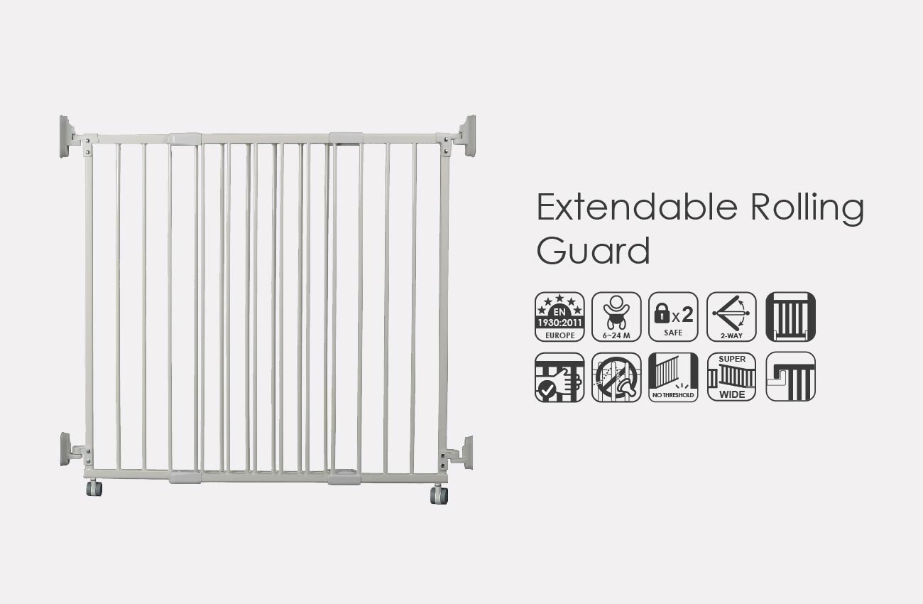 Extendable Rolling Guard_Safety Gate_Baby Safety_Products | DEMBY Group ...